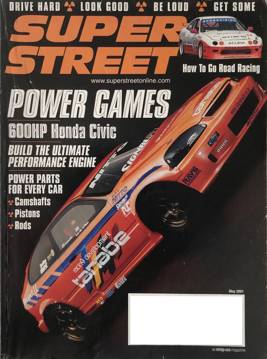 Super Street Import Car Magazine May 2001 – JDMTengoku